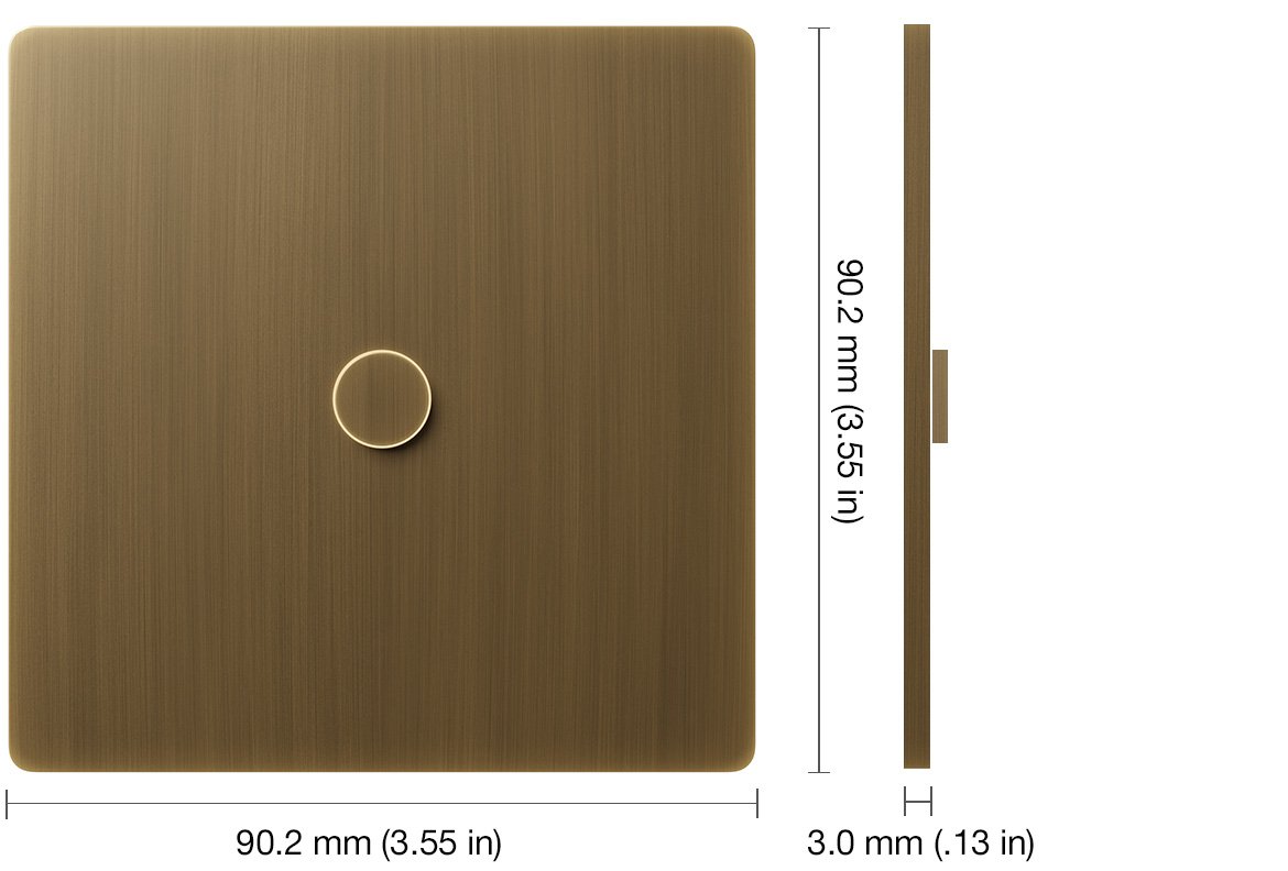 Alisse Wall Control for Lighting and Shading | Lutron Luxury 1